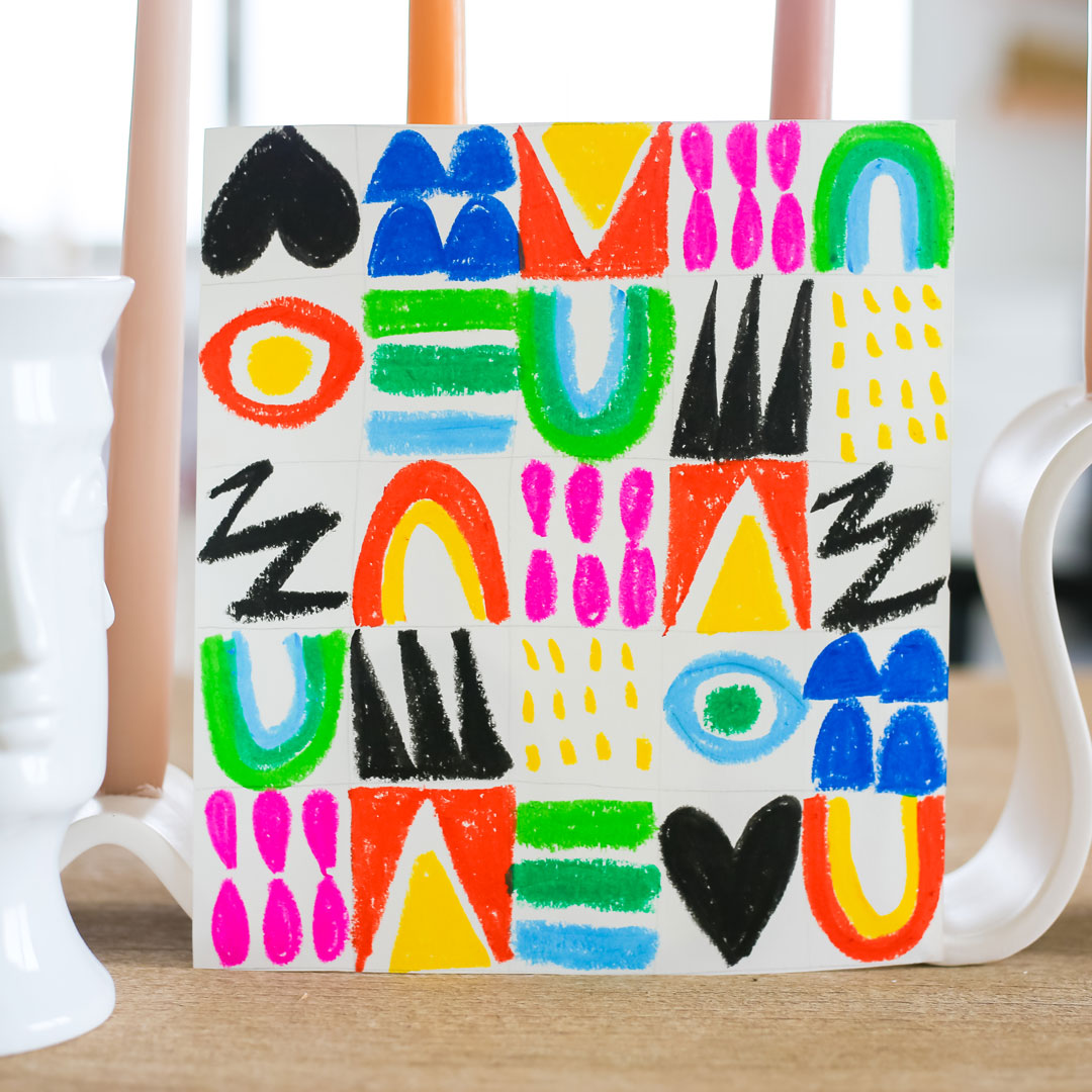 Artist Spotlight: Lisa Congdon Grid Drawing Activity – Kid Made Modern
