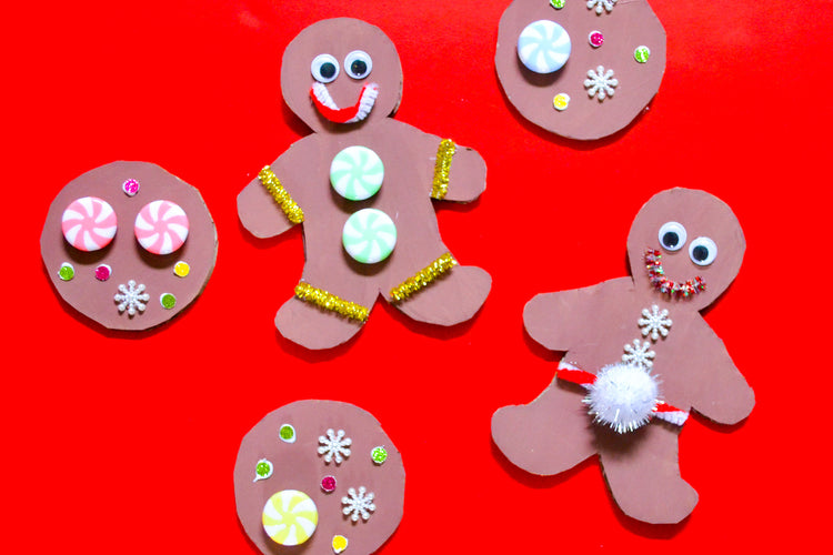 DIY Cardboard Holiday Cookies – Kid Made Modern