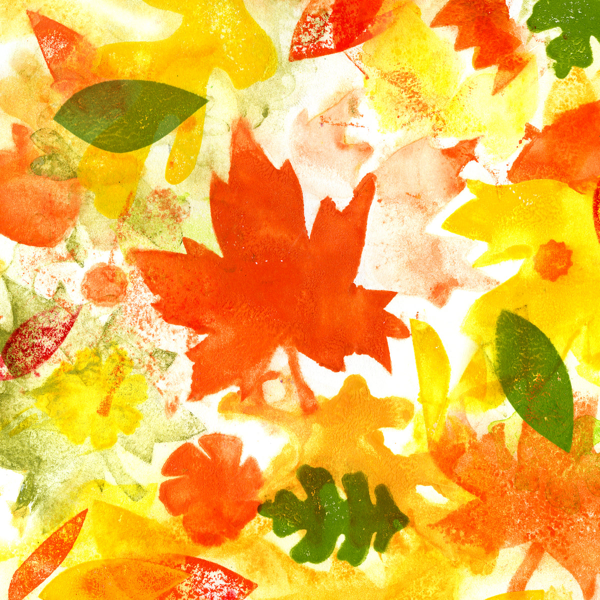 Awesome Autumn Print-Making – Kid Made Modern
