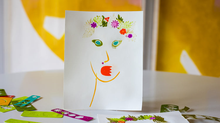 Make Your Own Botanical Portraits – Kid Made Modern
