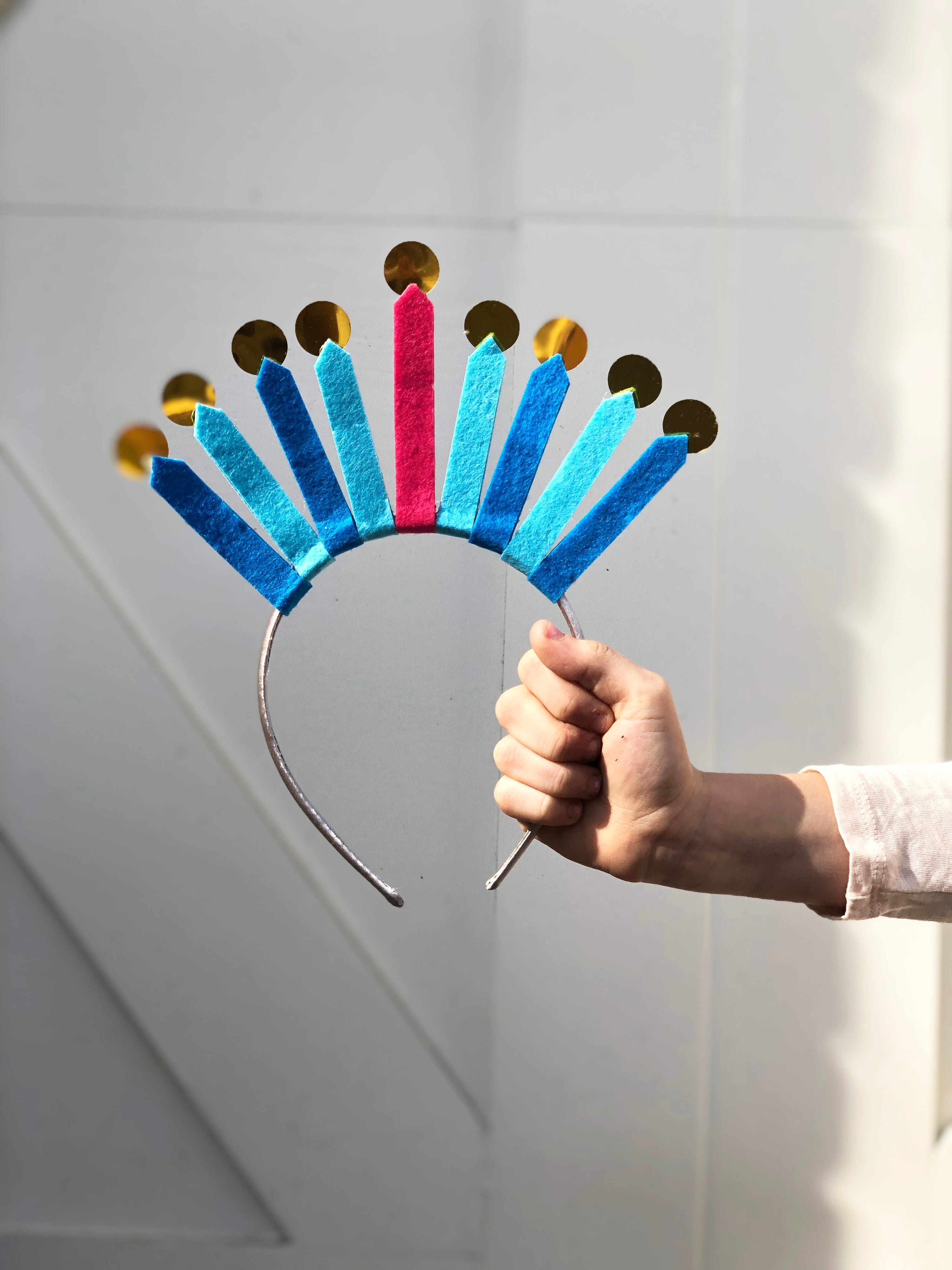 DIY Menorah Headband – Kid Made Modern