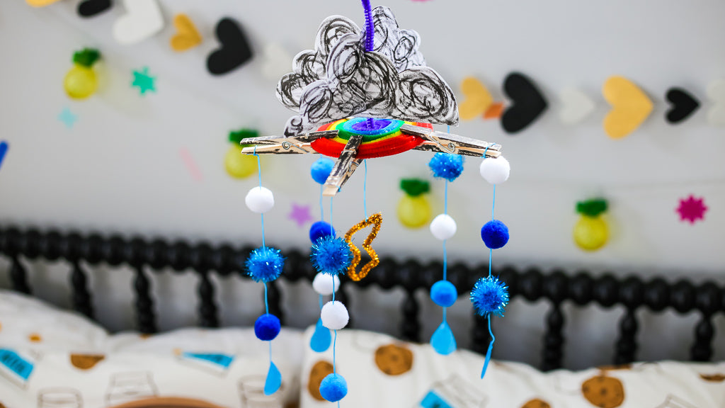 DIY Weather Mobile – Kid Made Modern
