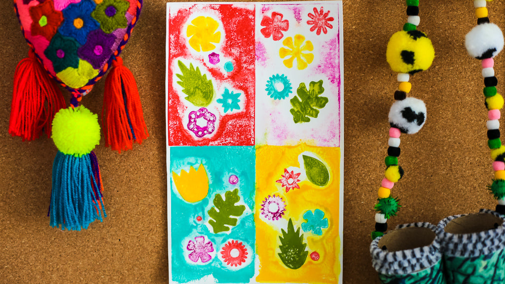 Pop Art Printmaking DIY – Kid Made Modern