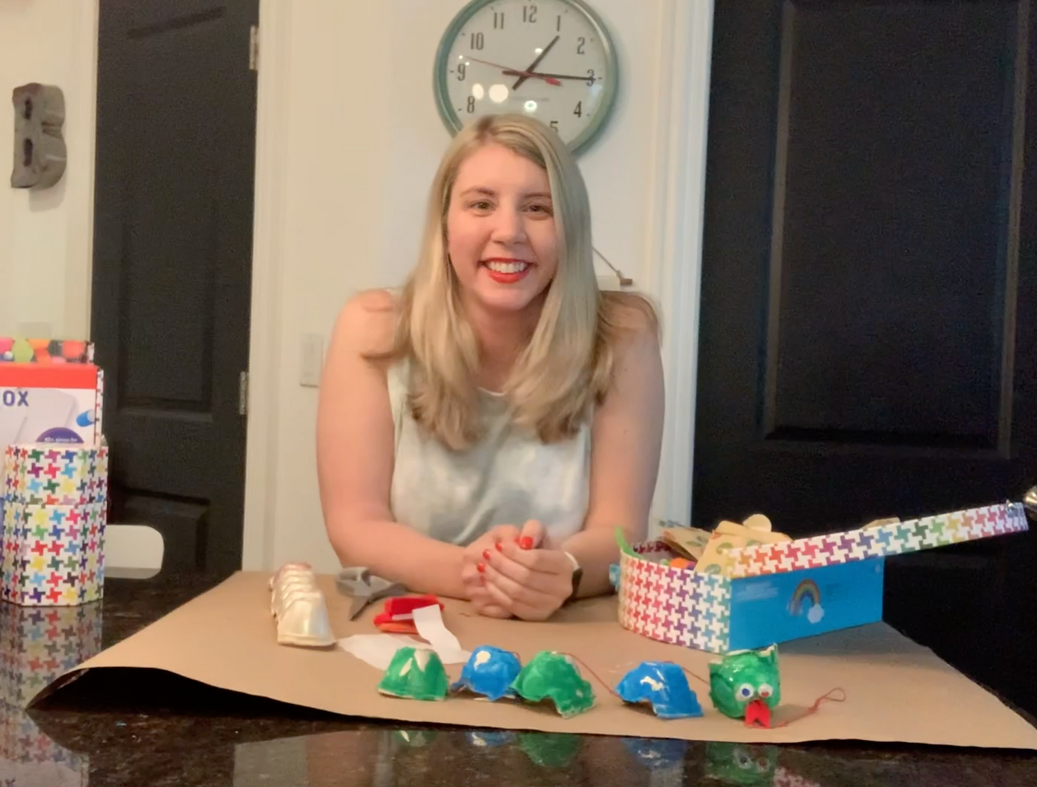 DIY Egg Carton Snake – Kid Made Modern