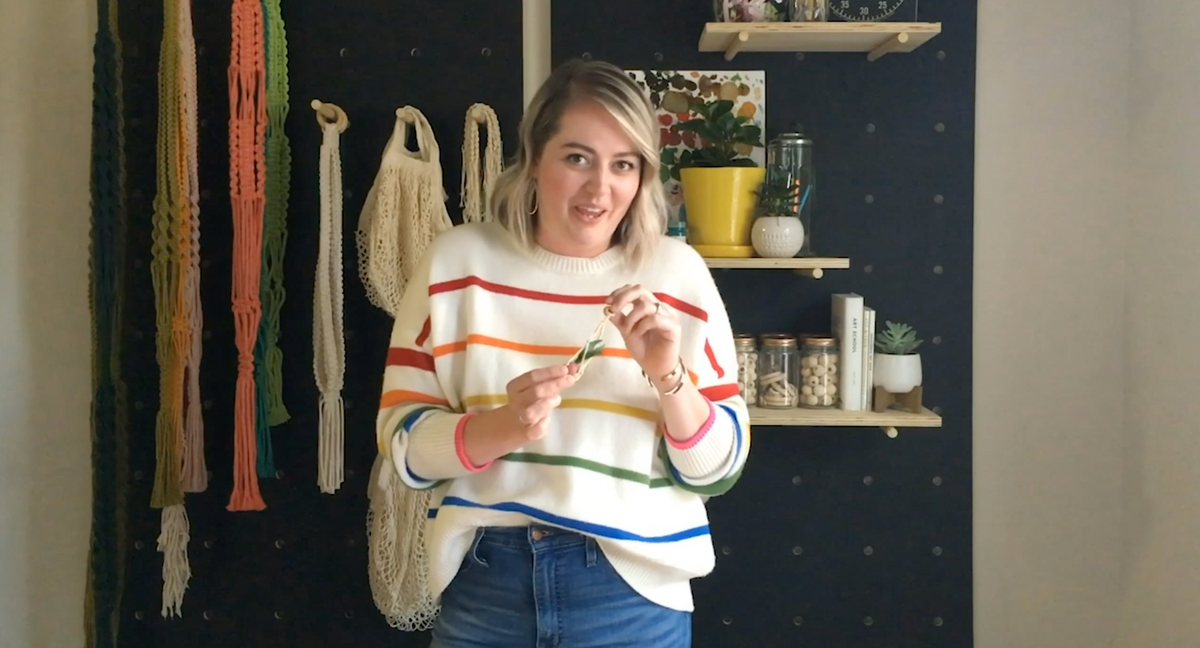 Mini Macrame and Plants with Tessa from Shop Studio Jane – Kid Made Modern