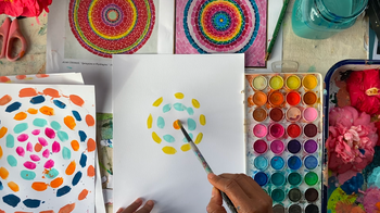 Black History Month Art Lesson: Artist Alma Thomas with Lily Sol Studi ...