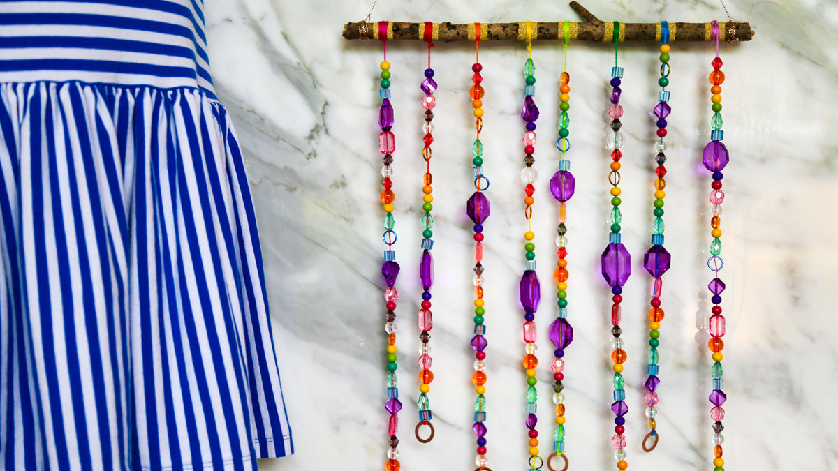 DIY Beaded Wind Chime – Kid Made Modern