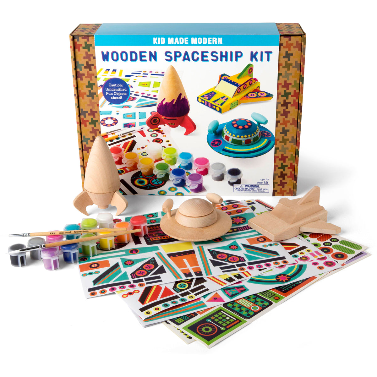 Wooden Spaceship Kit – Kid Made Modern