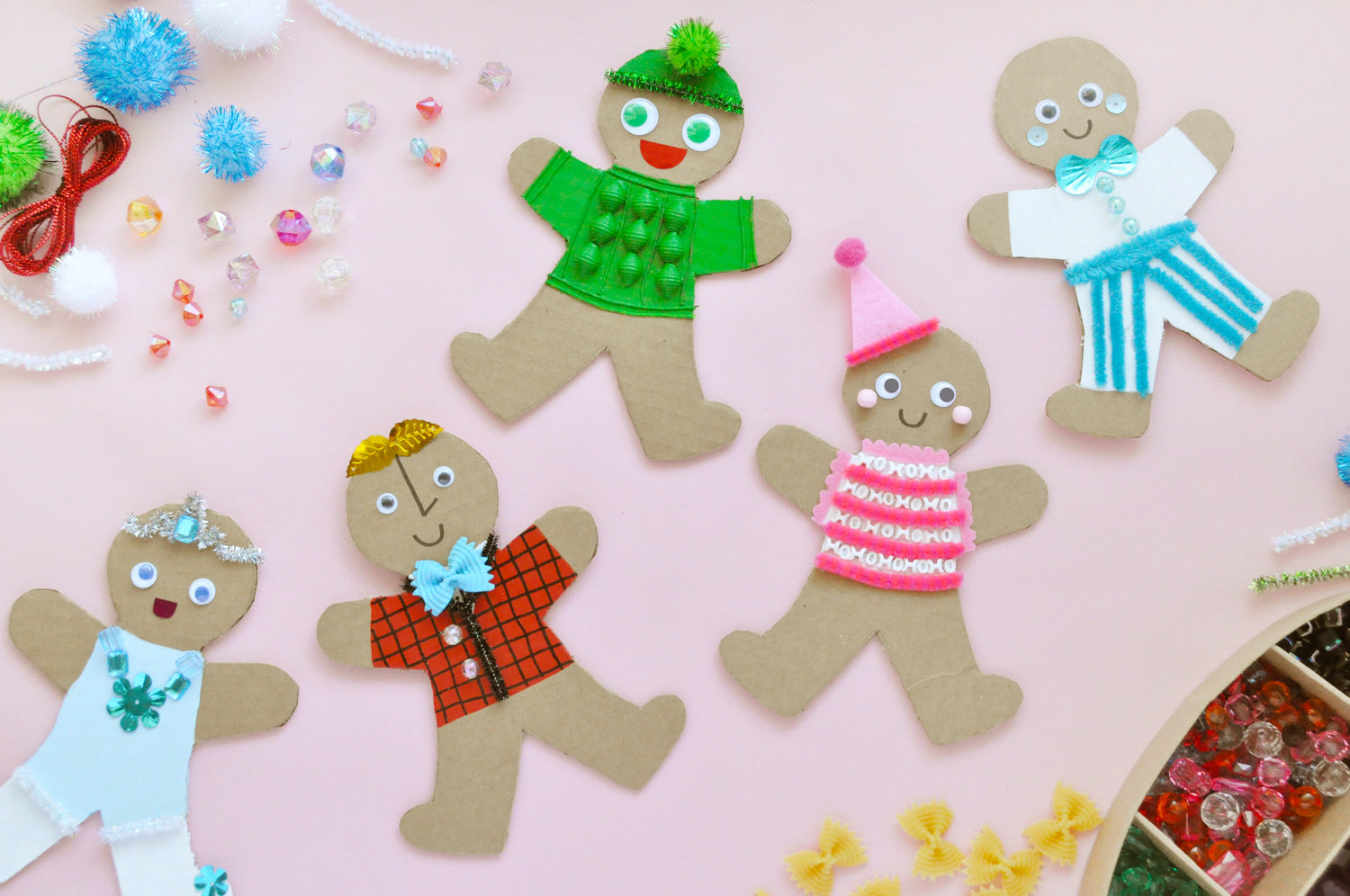 Cardboard Gingerbread – Kid Made Modern