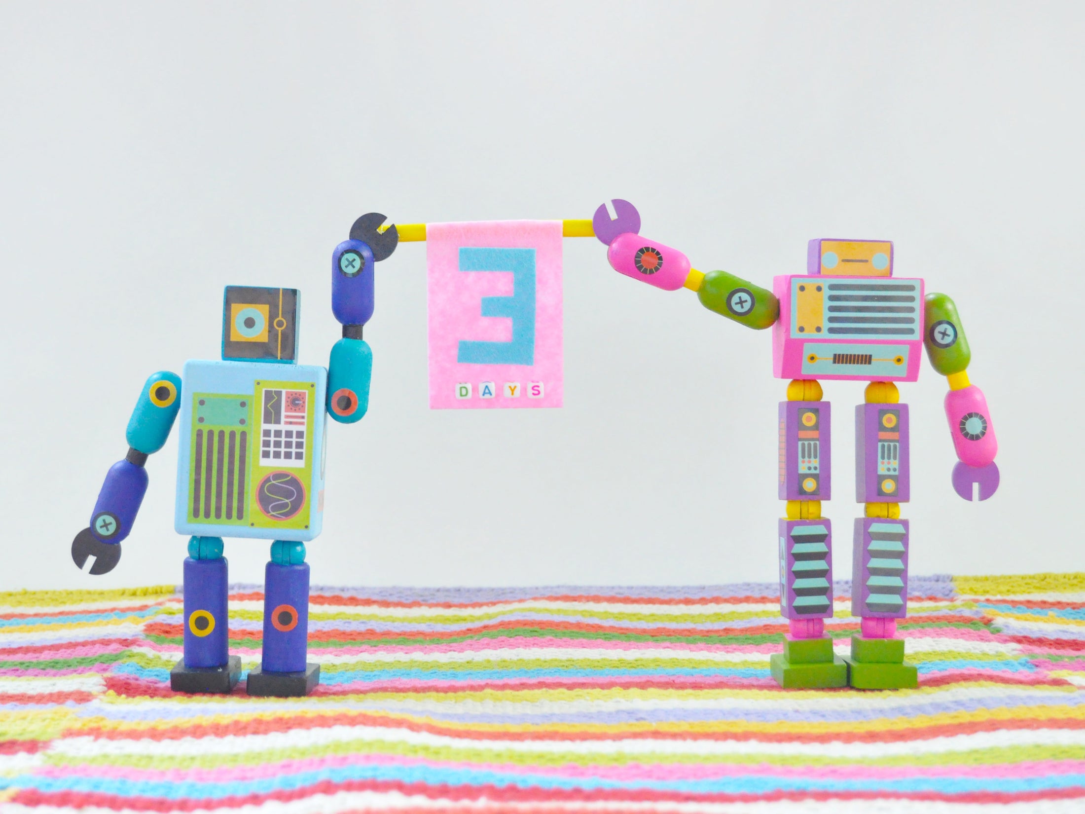 Robot Countdown Clock – Kid Made Modern