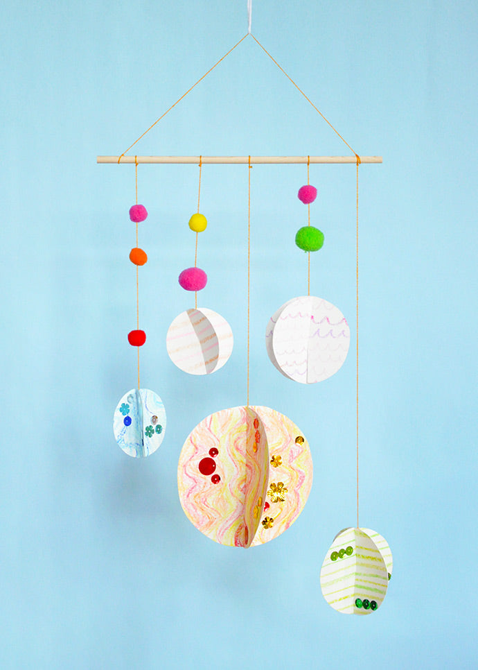 How To Make An Outer Space Mobile – Kid Made Modern